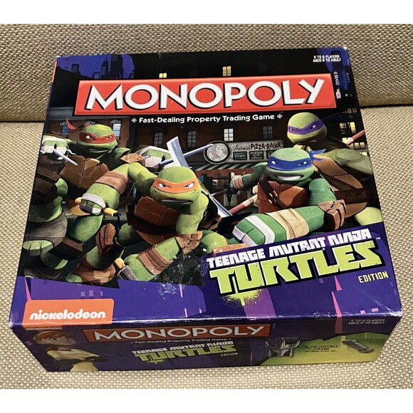 Nickelodeon | Toys | Monopoly Teenage Mutant Ninja Turtles Edition ...